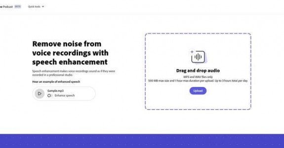Adobe Enhance Speech AI Tool | AI Tools for Business Adobe Enhance Speech AI Tool | AI Tools for Business