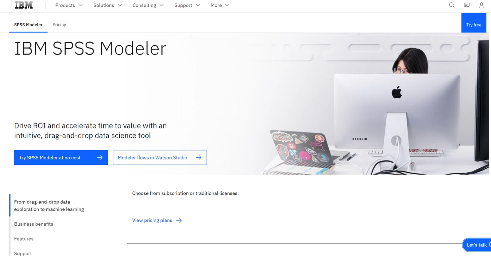 IBM SPSS Modeler | AI Tools for Business