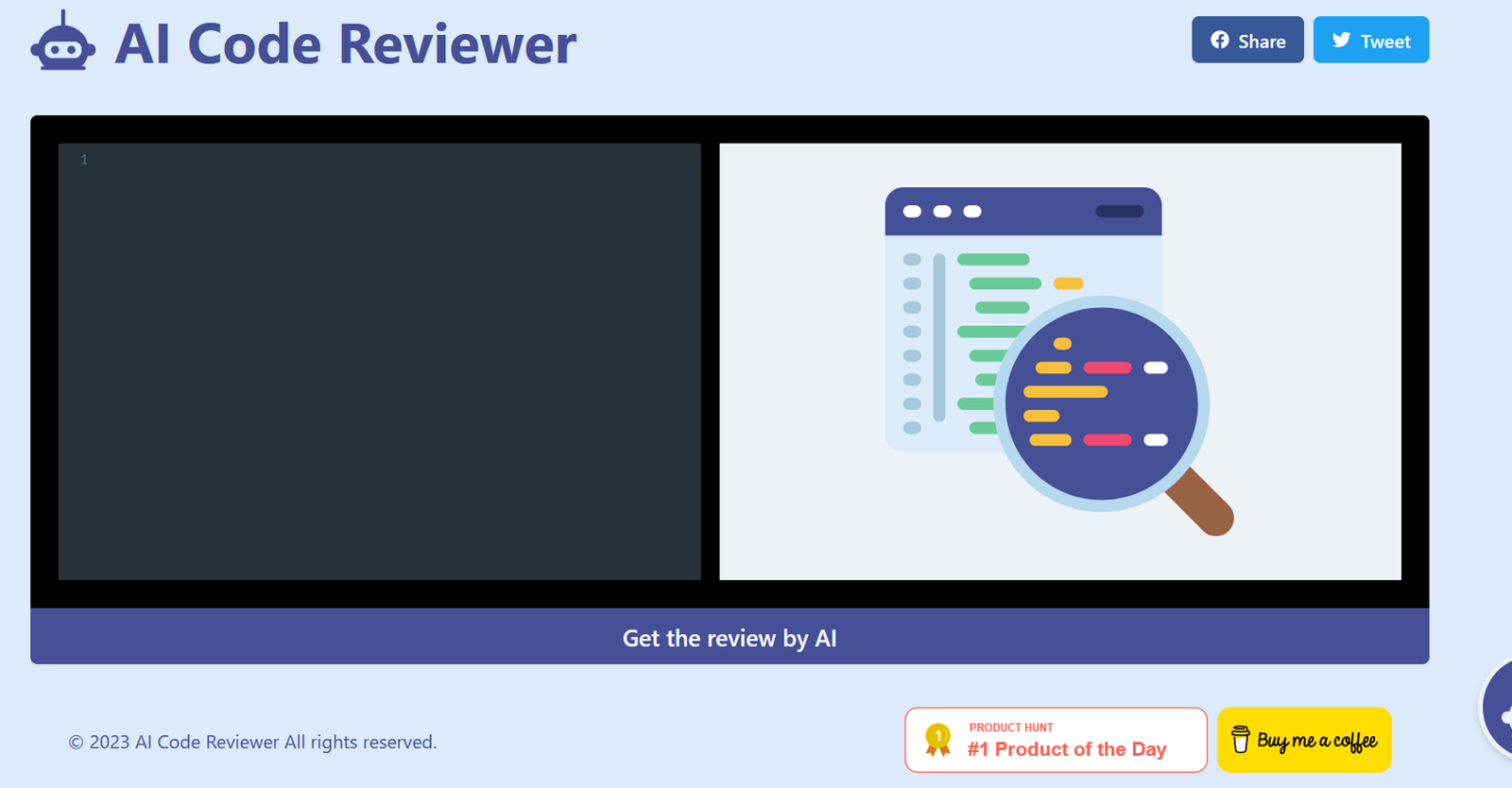 Ai Code Reviewer AI Tool | AI Tools for Business